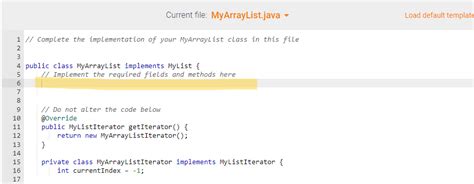 Solved Please use JAVA Solve for files MyArrayList.java | Chegg.com