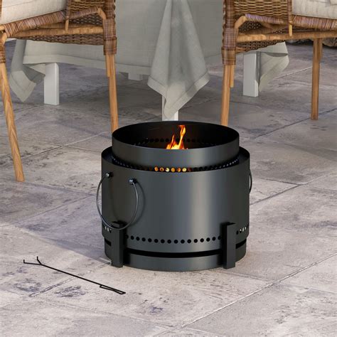 Outdoor And Patio Heaters Smokeless Fire Pit Portable Wood Burning