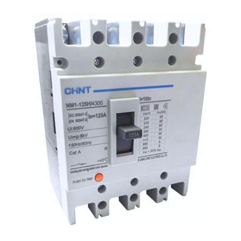 Comprar Llave De Fuerza Fijo 4p Nm1 125a 415v50ka Chint