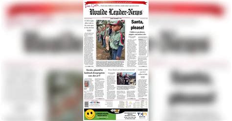 Uvalde Leader News December 21 2025 Uvalde Leader News