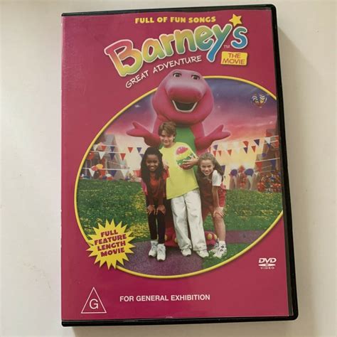 Barneys Great Adventure Dvd 1998 Region 4and2 Retro Unit