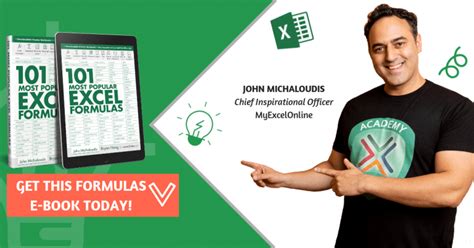 Today Formula In Excel Myexcelonline
