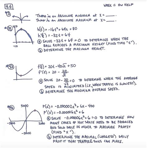 Solved WEEK HW HELP There Is An ABSOLUTE MINIMUM Chegg Com