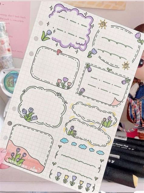 ไอเดีย กรอบรายงานน่ารักๆ 590 รายการ ในปี 2025 กระดาษเขียน กระดาษโน้ต กระดาษโน๊ต