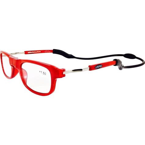 Loopies Single Vision Prescription Magnetic Front Connecting Glasses