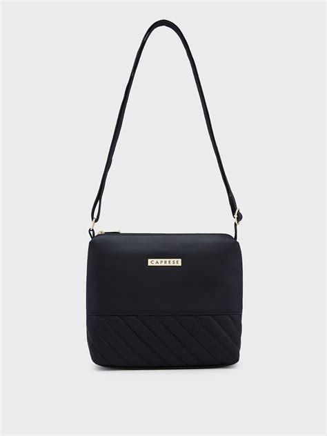 Buy Caprese Serene Small Black Sling Bag Rs 3999 Caprese Bags