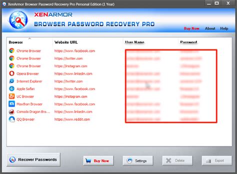 Xenarmor Browser Password Recovery Pro Buy Or Free