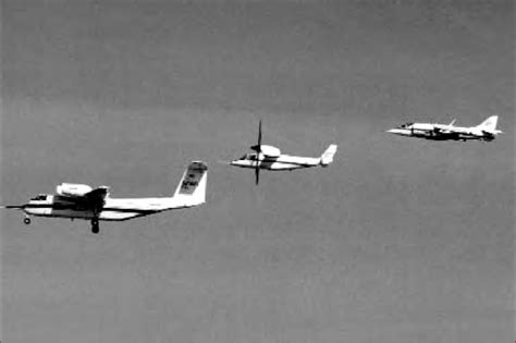 Xv 15 In Formation Flight At Ames Research Center With The Nasa Qsra