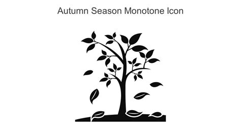 Autumn Season Monotone Icon In Powerpoint Pptx Png And Editable Eps Format PPT Presentation