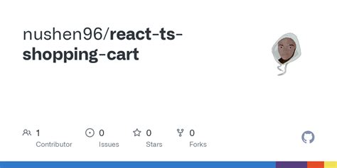 Github Nushen96react Ts Shopping Cart