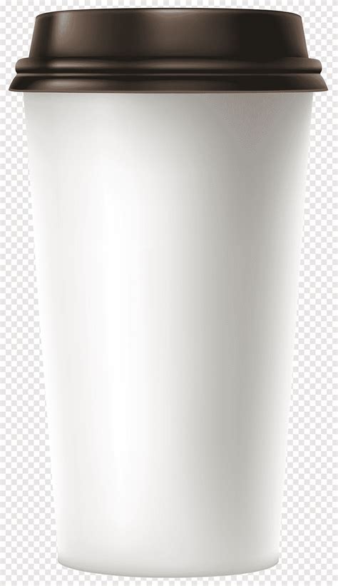무료 다운로드 흰색과 검은 색 플라스틱 컵 그림 커피 잔 테이블 유리 커피 컵 클립 아트 뚜껑 Png Pngegg