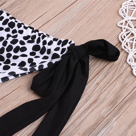 Леопардовый бикини для маленьких девочек купальный костюм летний детский купальник для девочек