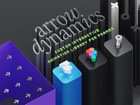 arrow dynamics interactive animation library for framer by rahul