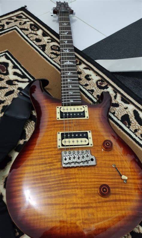 Prs Se Custom 24 Tobacco Burst Made In Korea Musik And Media Alat Di Carousell