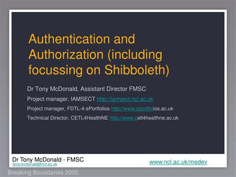 Ppt Authentication And Authorization Including Focussing On