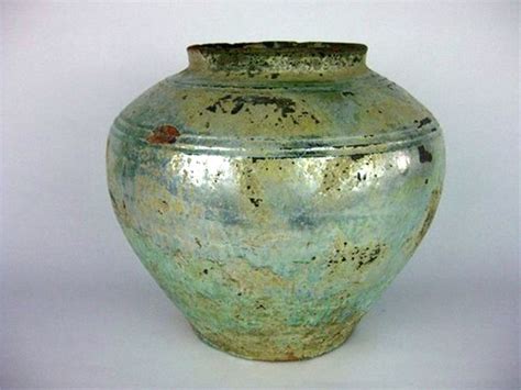 A Chinese Lead Glazed Pottery Jar 220bce8ace Western Han