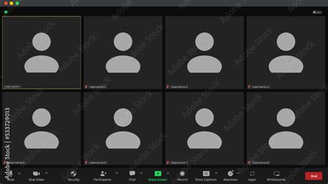Video Conference Calls Window Overlay Application For Social Communication Communication