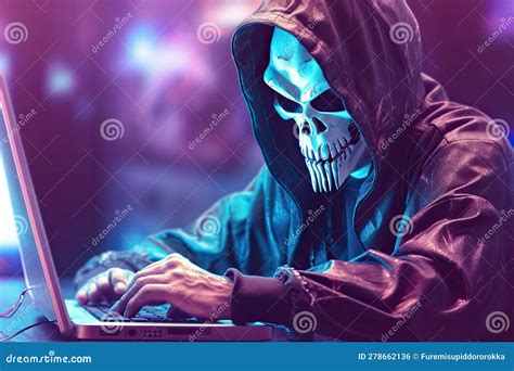 Anonymous Hacker Concept Of Hacking Cybersecurity Cybercrime