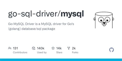 Examples · Go Sql Drivermysql Wiki · Github