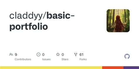 GitHub Claddyy Basic Portfolio