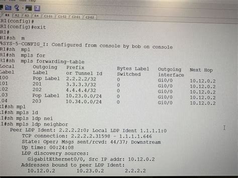 Thamzeeth Ismail On Linkedin Learnmpls Most Used Commands In Mpls