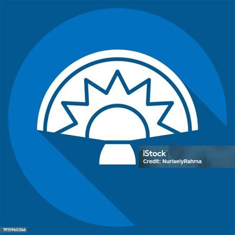 아이콘 핸드헬드 팬 스페인 상징과 관련이 있습니다 긴 그림자 스타일 심플한 디자인 편집 가능 간단한 일러스트레이션 가냘픈에 대한 스톡 벡터 아트 및 기타 이미지 Istock