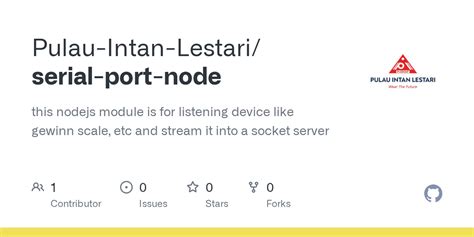 Github Pulau Intan Lestariserial Port Node This Nodejs Module Is