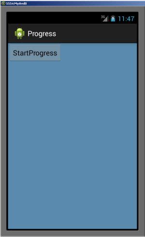 ProgressBar In Android