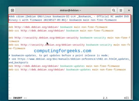 Top Must Do Things After Installing Debian Bookworm ComputingForGeeks