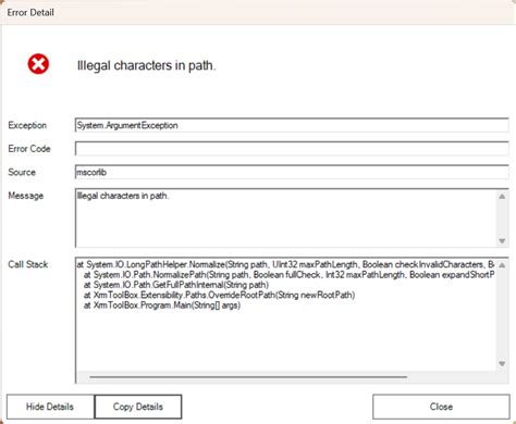 Opening With Overridepath And Other Parameters Breaks After · Issue 1199 · Mscrmtools