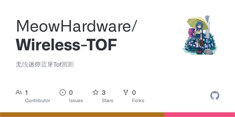 Github Meowhardwarewireless Tof 无线迷你蓝牙tof测距