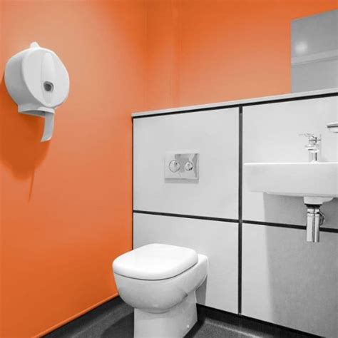 Orange Hygienic Wall Cladding Pvc 25mm 8 Foot Gloss Orange Finish