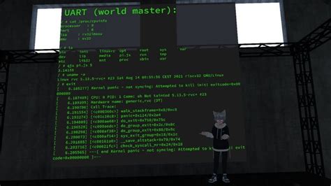 Risc V Emulator In The Form Of A Pixel Shader That Allowed Linux To Run