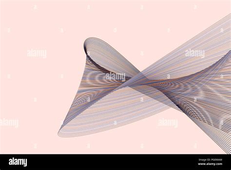 Geometric Conceptual Background Line And Curve Pattern For Design Vector Illustration Graphic