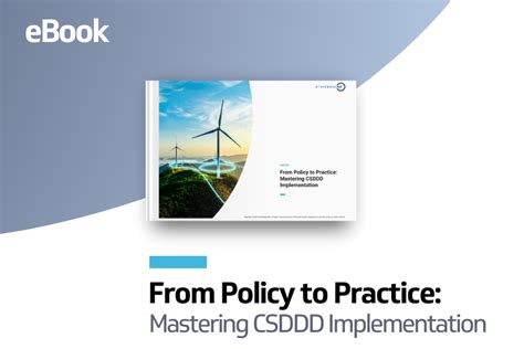 Ebook From Policy To Practice Mastering Csddd Implementation