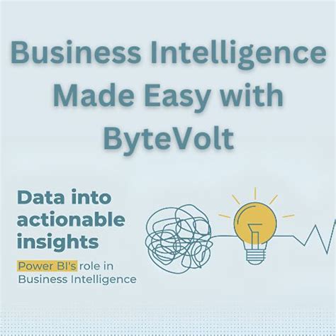 How Power Bi Can Transform Data Into Actionable Insights Bytevolt Posted On The Topic Linkedin