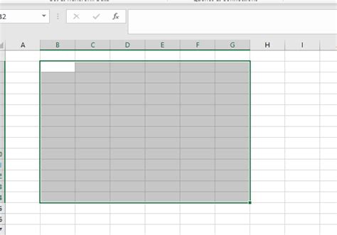 Excel Worksheet Cells Not Visible
