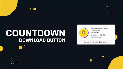 How To Add Download Countdown Timer Button On Blogger The Web Trick