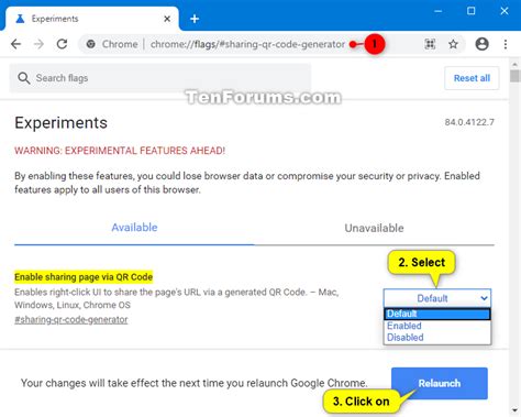 How To Enable Or Disable QR Code Generator In Google Chrome Tutorials