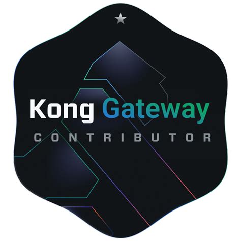 Kong Gateway Contributor Credly