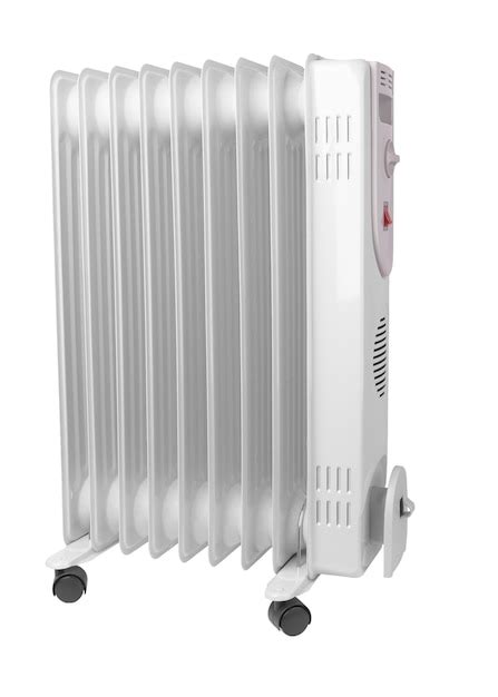 Premium Photo Electric Convector Isolated