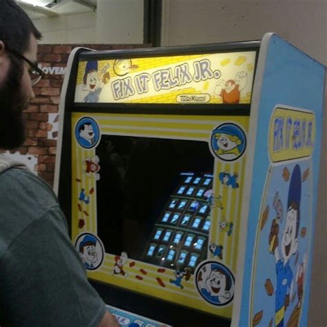 Photo Promo Game For Wreck It Ralph On The Floor Of Fan Expo Near The