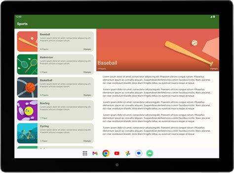 Practice Build Sports App Android Developers