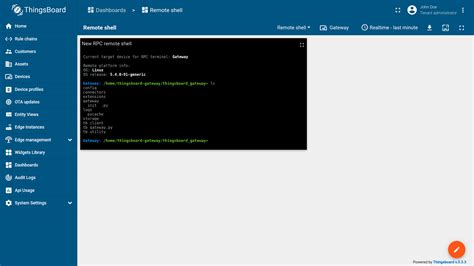How To Enable Remote Shell Feature On Thingsboard Iot Gateway