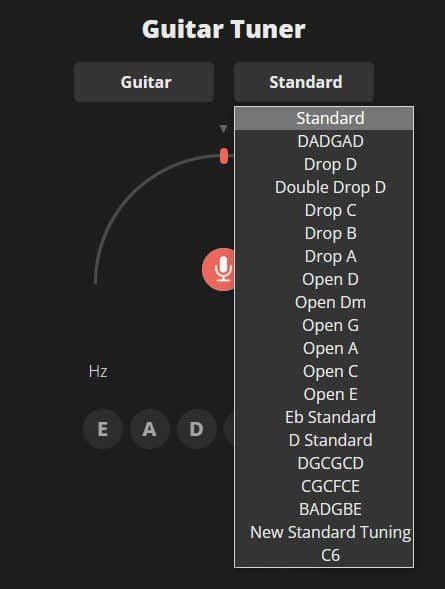 Guitar Tuner Online Electric Guitar Manual