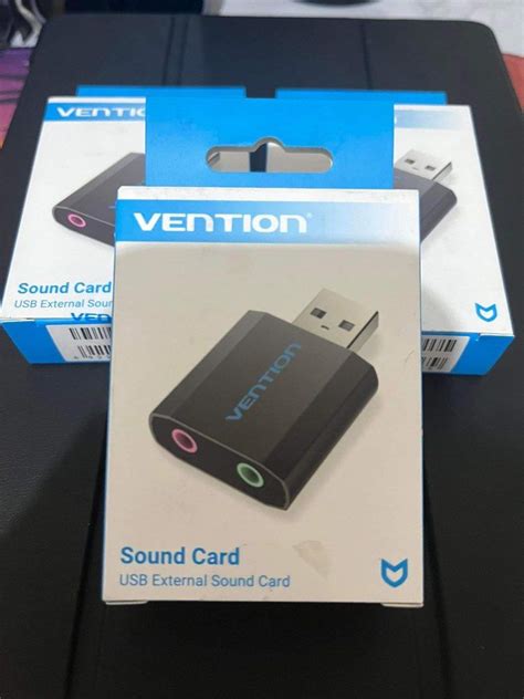 Vention Usb Soundcard Computers Tech Parts Accessories Other Accessories On Carousell