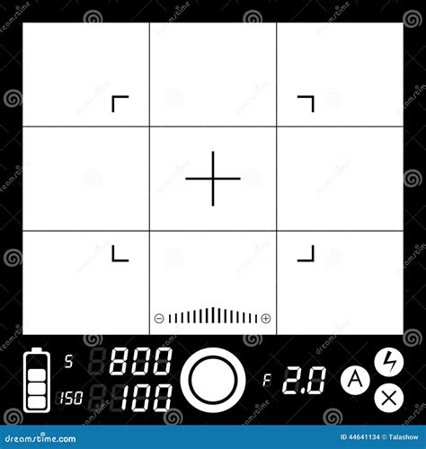 Camera Viewfinder Stock Vector Illustration Of Aperture 44641134