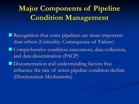Ppt Assessing And Understanding Sewer Pipeline Deterioration