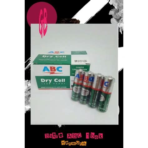 Jual Baterai ABC AA R Hijau Isi Pcs Baterry Shopee Indonesia