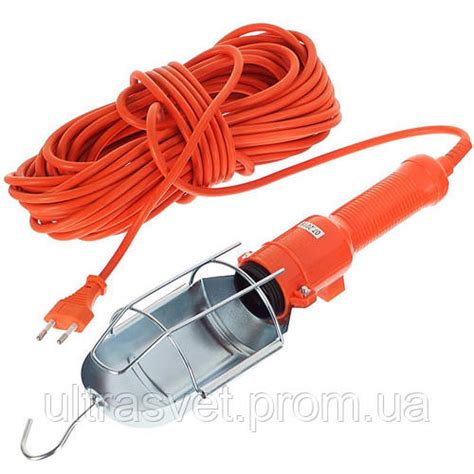 Переноска гаражная 5м. макс. 150W оранжевая "LEMANSO" LMA319, цена 192. ...